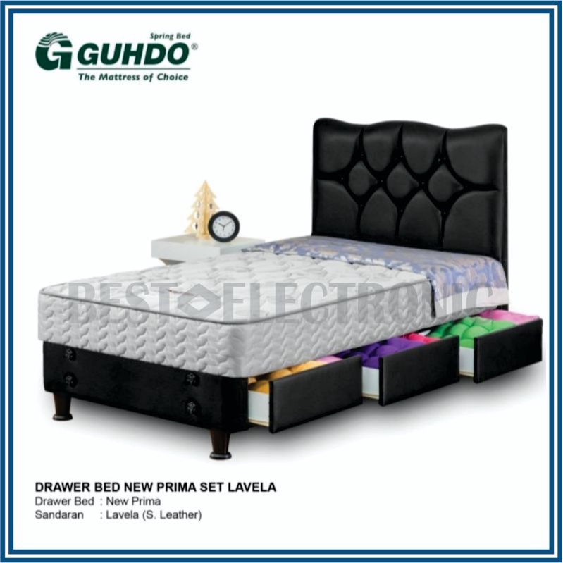 Jual Guhdo Spingbed Drawer Bed New Prima Laci - Full Set Lavela ...