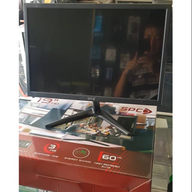 Jual Led monitor 19 inci HDMI new garansi 1 tahun | Shopee Indonesia