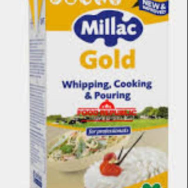Jual Millac Gold Whipping, Cooking, & Pouring Cream Non Dairy Import ...