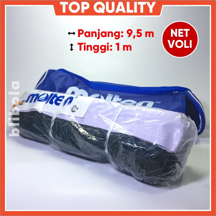 Jual NET VOLI / NET VOLLEY seling baja lebar 9,5 tinggi 1 meter ...