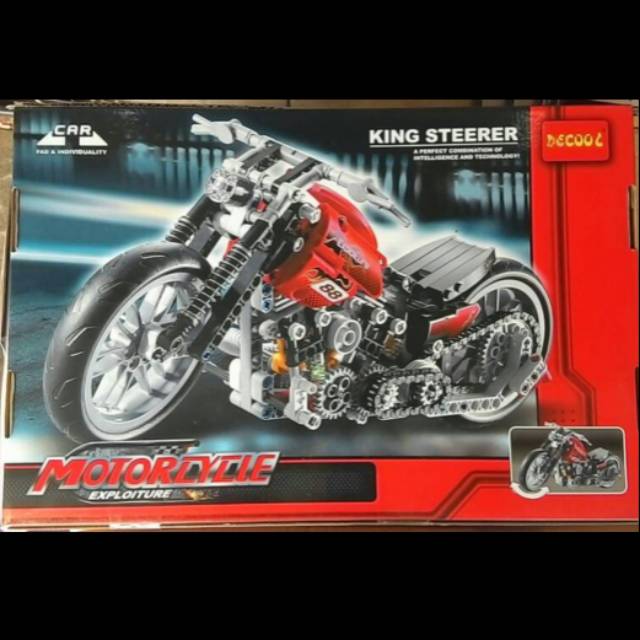 Jual Lego Block Motor Gede Harley Moge | Shopee Indonesia