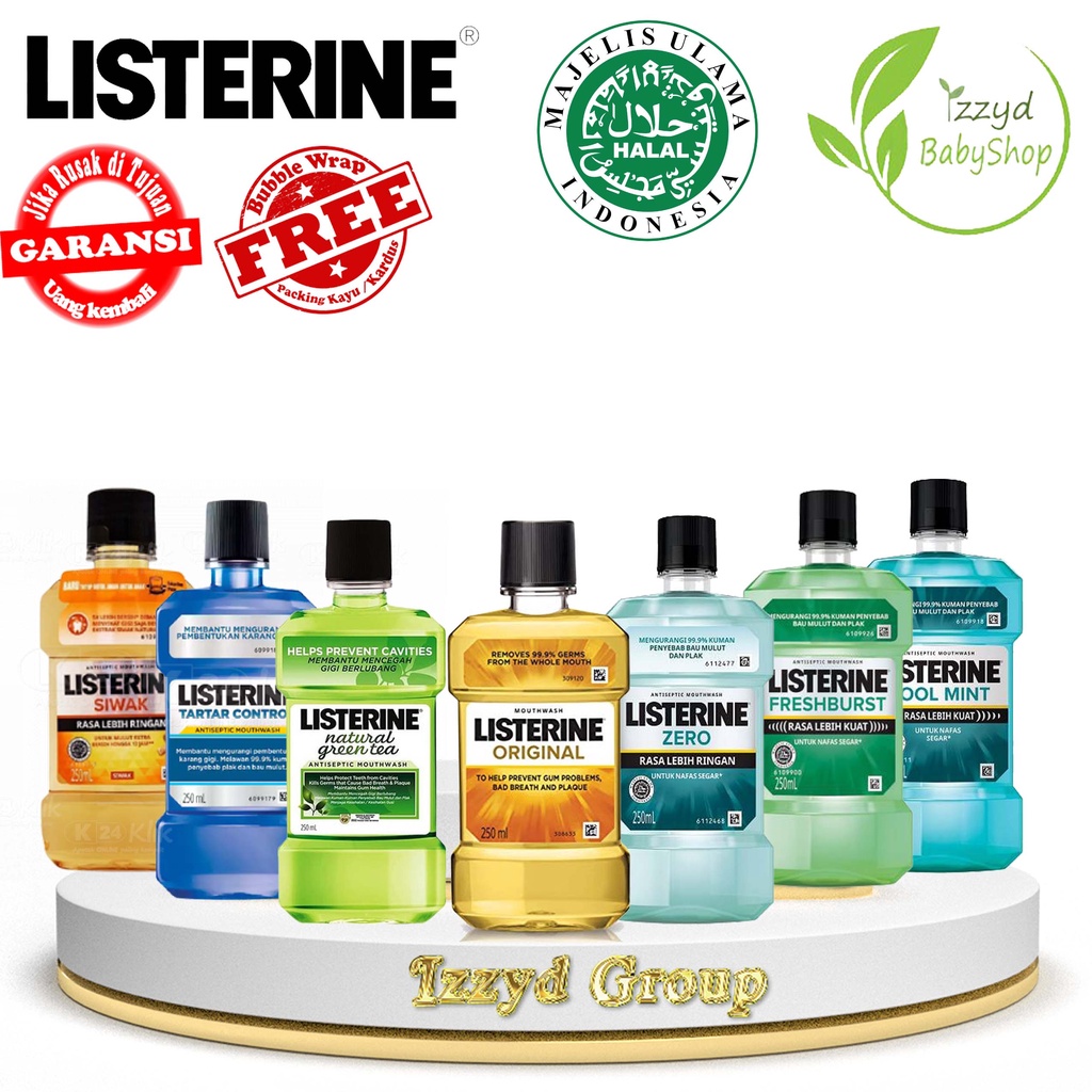 Jual LISTERINE Listerin obat kumur Antiseptic Mouthwash Obat Kumur ...