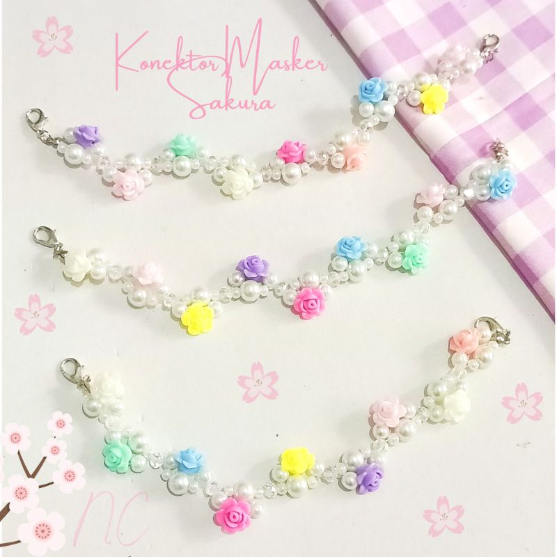Jual Konektor Masker Sakura || pengait masker | Shopee Indonesia