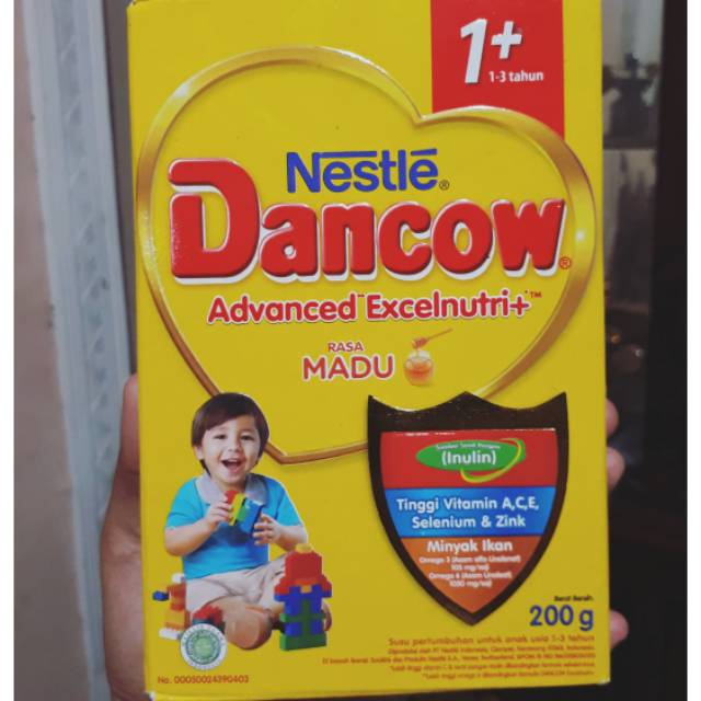 Jual DANCOW 1+ MADU / VANILLA 1-3 TAHUN SUSU FORMULA 200 gr | Shopee ...