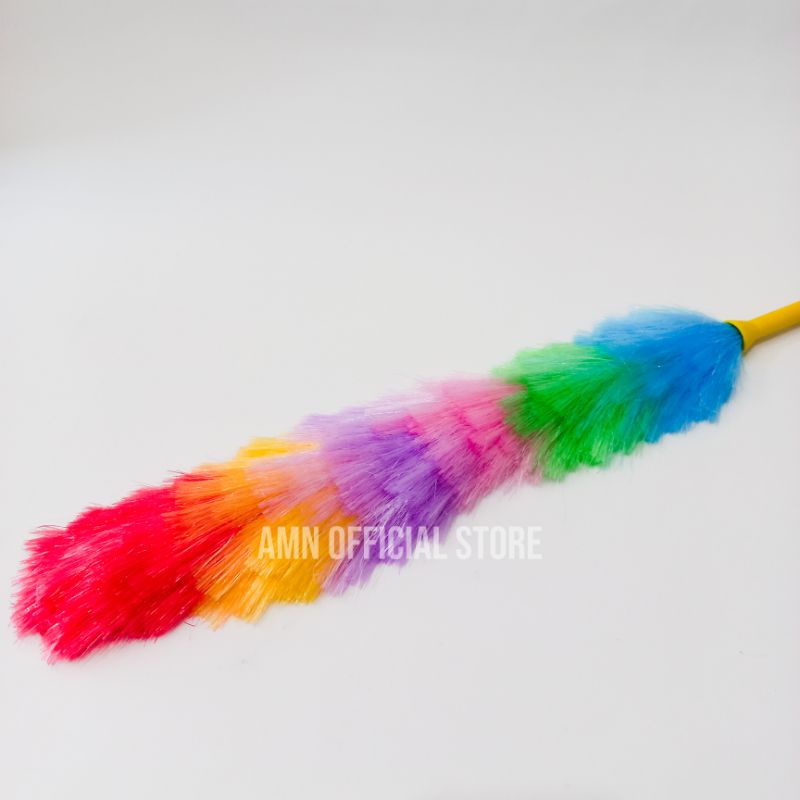 Jual Kemoceng Tali Rafia Kemucing Sulak rapia Rainbow Plastik | Shopee ...