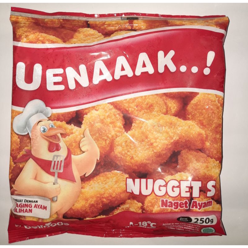 Jual Naget Ayam Uenaak Belfoods 250gr | Shopee Indonesia