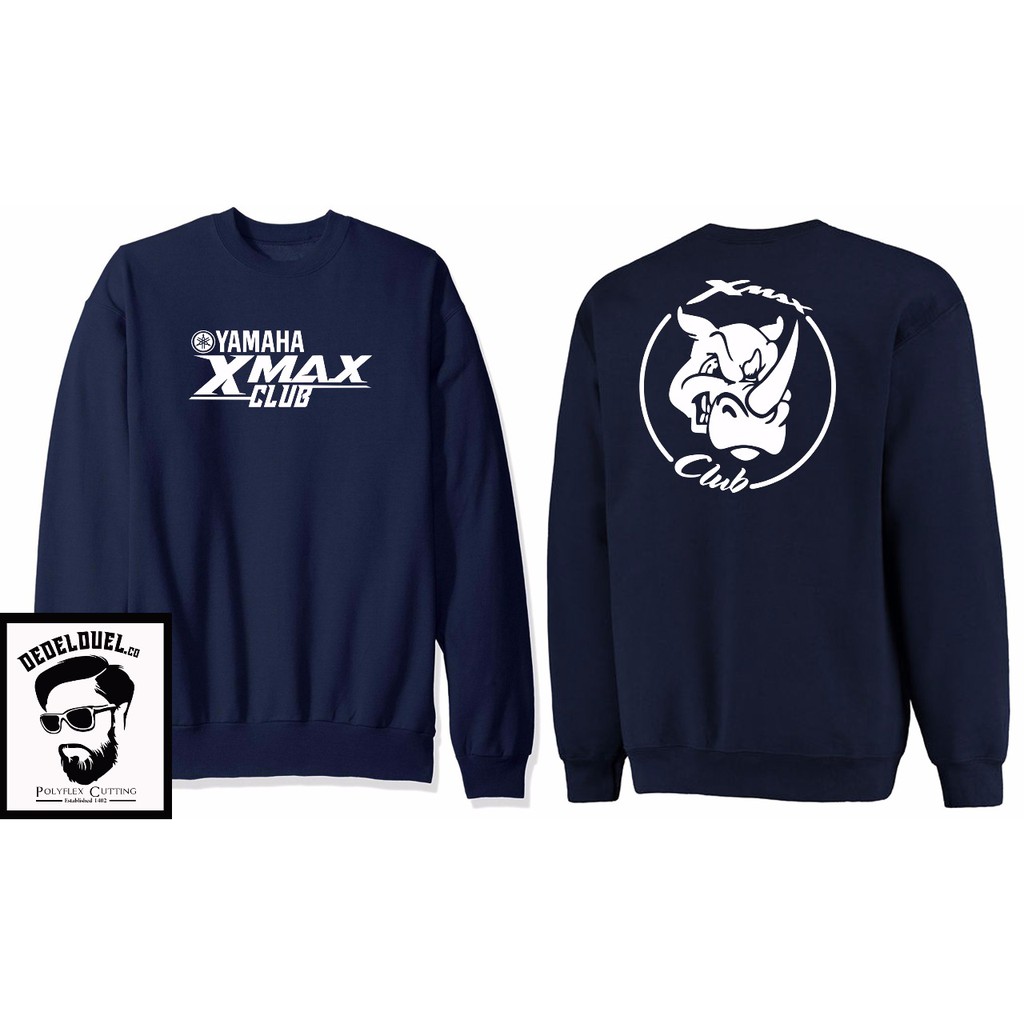Jual Basic Sweater YAMAHA XMAX CLUB | Shopee Indonesia