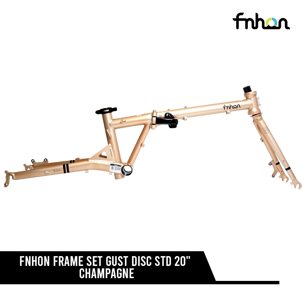 Jual FNHON FRAME SET GUST DISCBRAKE STD 20" FREE HANDLEPOST | Shopee ...