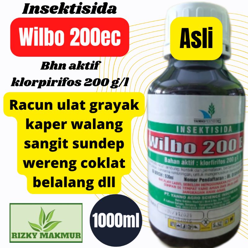 Jual racun/insektisida wilbo 200ec 1000ml | Shopee Indonesia