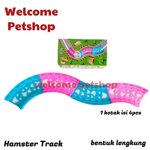 Jual Hamster Ball Track Rel Bola Hamster / Hamster Track / Mainan ...