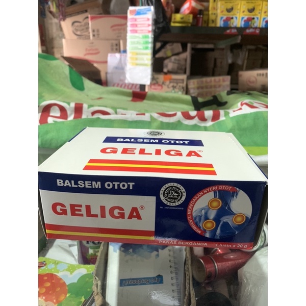 Jual Balsem Otot Geliga 20 gr | Shopee Indonesia