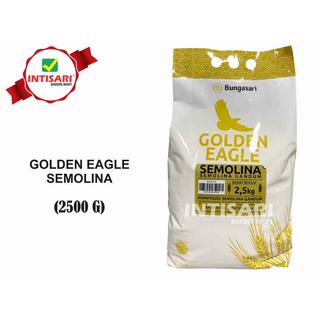 Jual GOLDEN EAGLE SEMOLINA 2,5 KG | Shopee Indonesia
