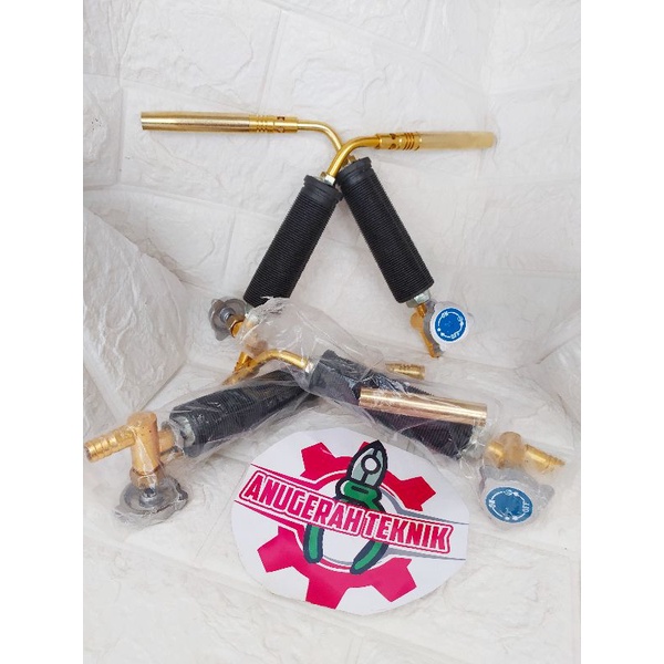 Jual Alat las gas kepala heating torch mini kuningan alat bakar ...