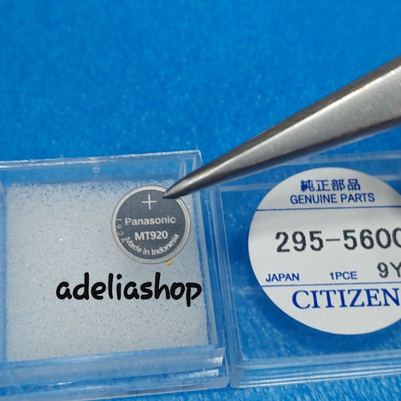 Jual Baterai pansonic eco drive citizen RECHARGEALBLE MT920 | Shopee ...