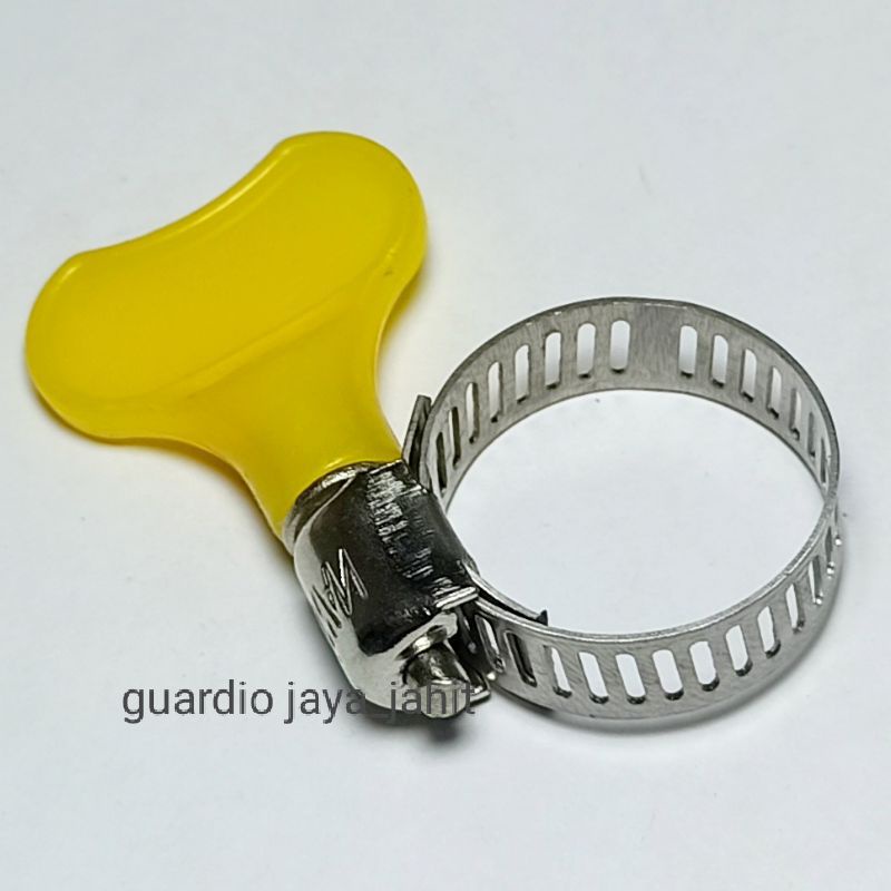 Jual Klem Selang Setrika Uap / Hose Clam 7/8 With Handle Win-Gas ...