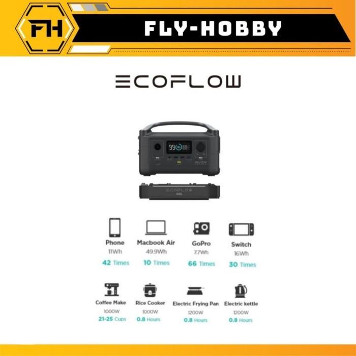 Jual Ecoflow River Extra Battery 288Wh 600W Portable Power Station ...
