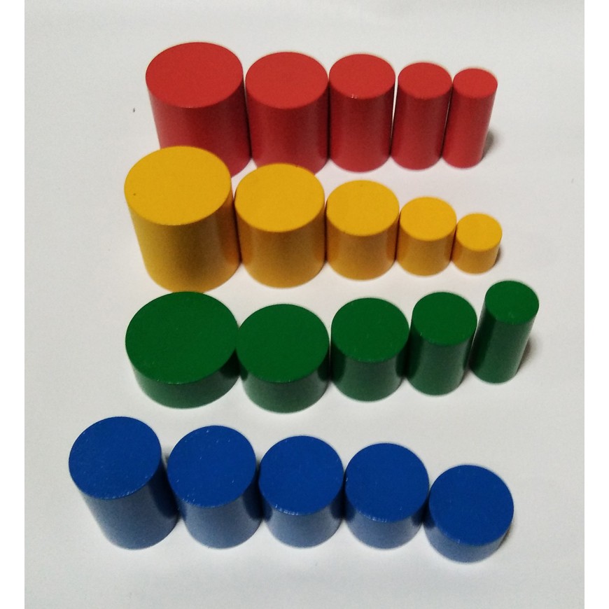 Jual Montessori For Baby Knobless cylinder Mini & Box | Shopee Indonesia