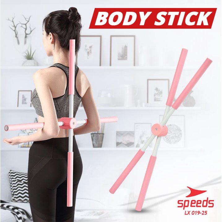 Jual SPEEDS Yoga Stick Yoga Body Stick Pilates Tongkat Yoga Alat ...