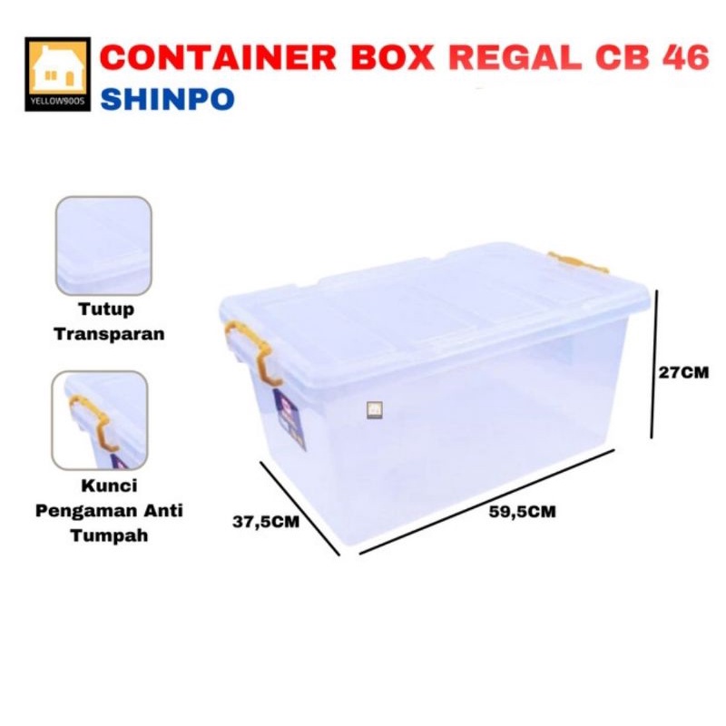Jual Shinpo Container Kontener Kontainer Box Cb 8 10 15 25 30 45 46 70 ...