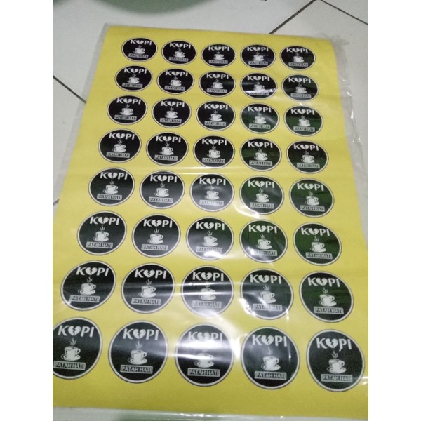 Jual Sticker Label Makanan A3 | Shopee Indonesia