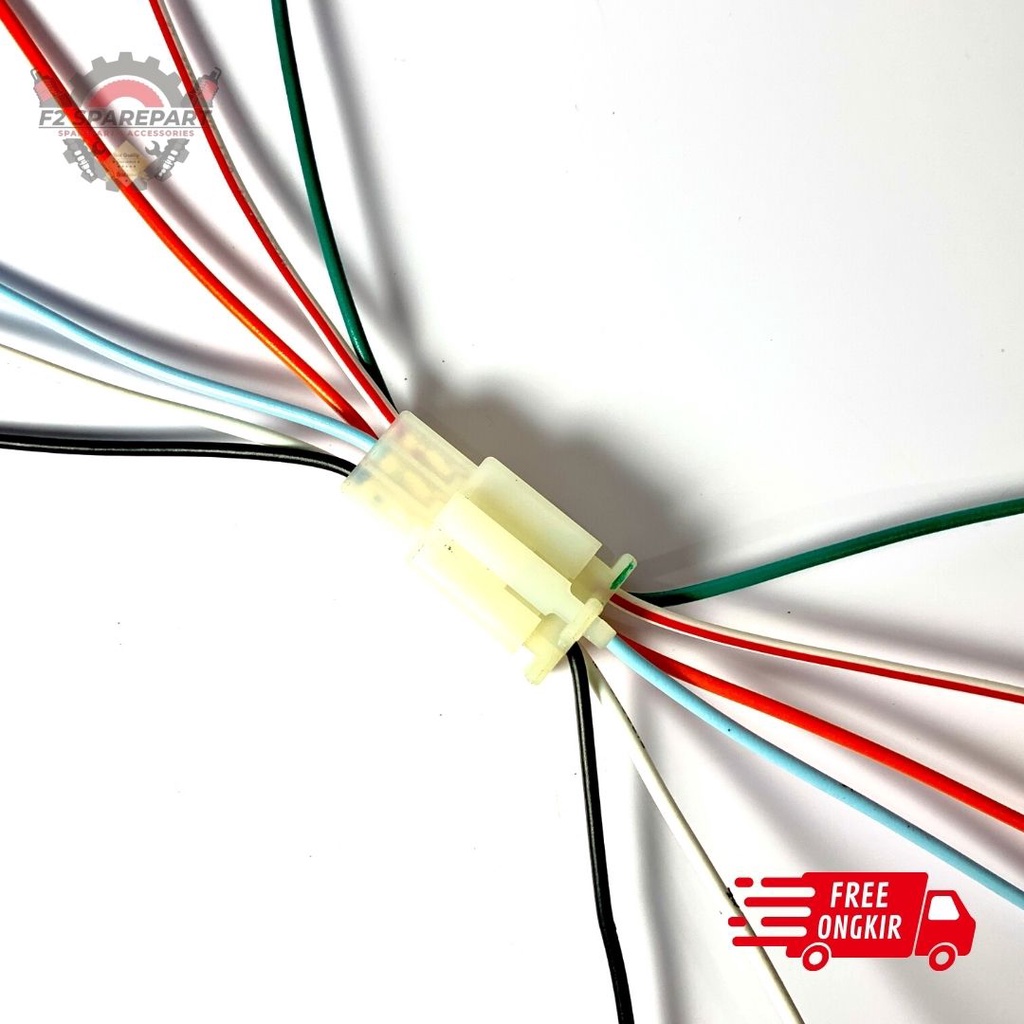 Jual SOKET SAMBUNGAN KABEL 6 PIN MOTOR MOBIL KELISTRIKAN UNIVERSAL ...