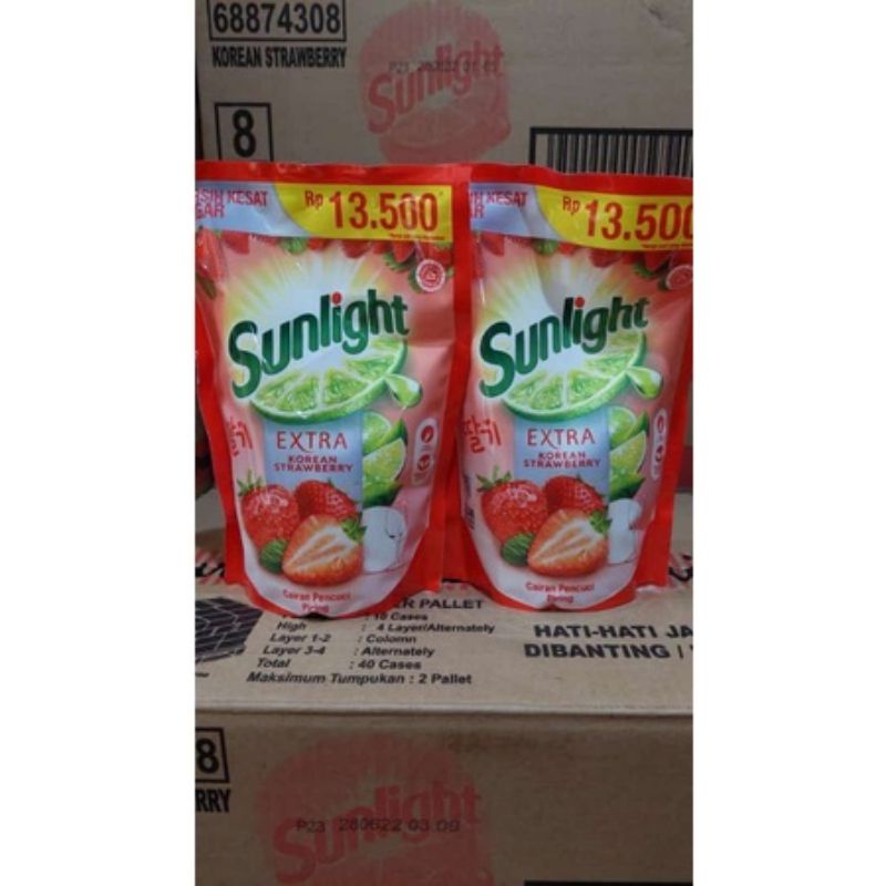 Jual sunlight Strawberry new varian dan sunlight 10 rb | Shopee Indonesia