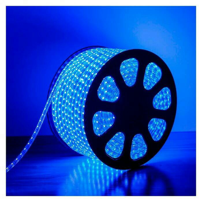 Jual 1M LAMPU LED STRIP BIRU SMD 2835 BLUE PER ROPE LIGHT WATERPROFF ...