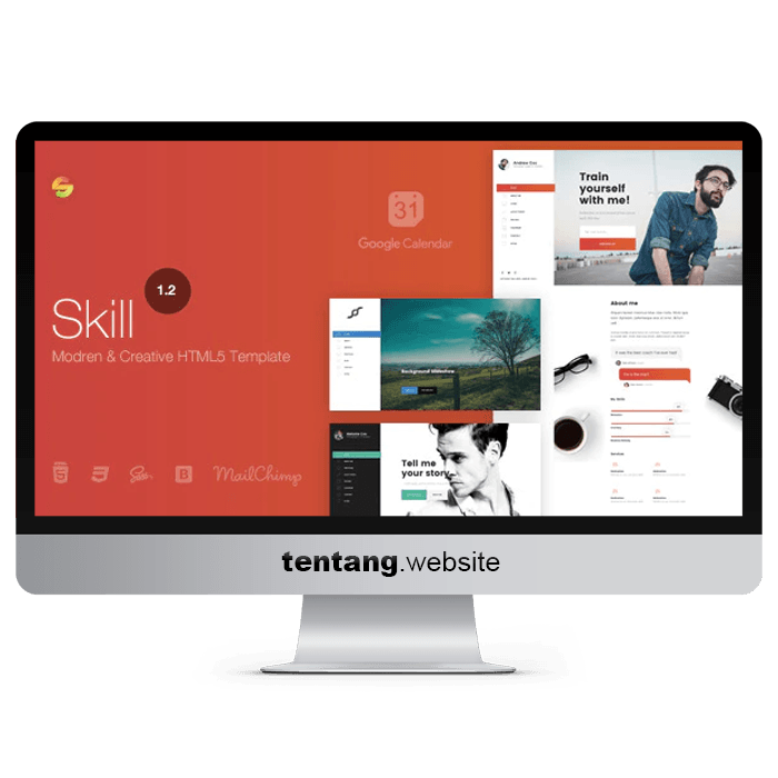 Jual Skill Modern Creative HTML5 Template | Shopee Indonesia