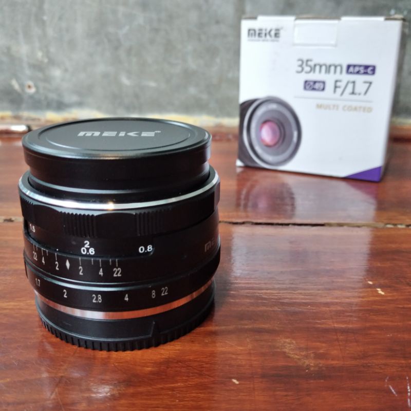Jual Lensa Meike 35 mm f1.7 for fuji film | Shopee Indonesia