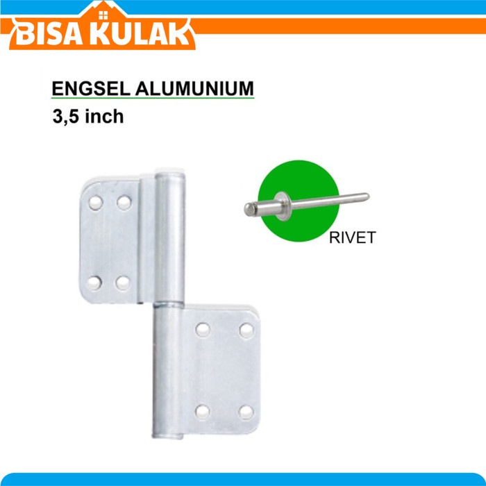 Jual Engsel Bendera Cabut / Engsel Pintu Alumunium Platinum | Shopee ...