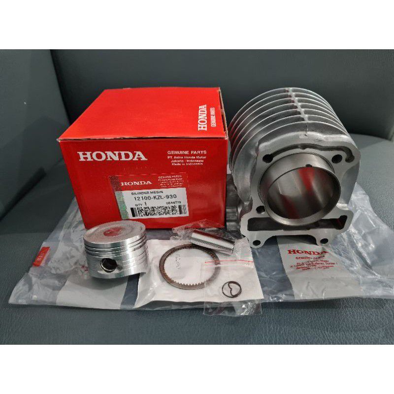 Jual Blok seher Honda komplit beat fi Scoopy fi spacy fi(stater kasar) KZL piston ring as ...