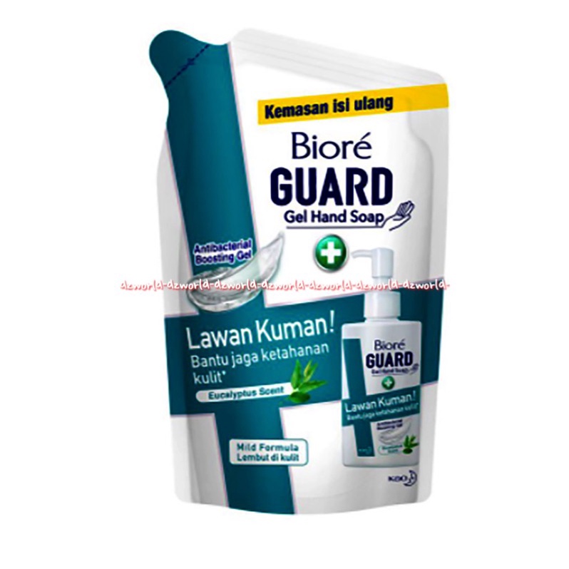 Jual Biore Guard 200ml Gel Hand Soap Lawan Kuman Mild Formula Lembut ...