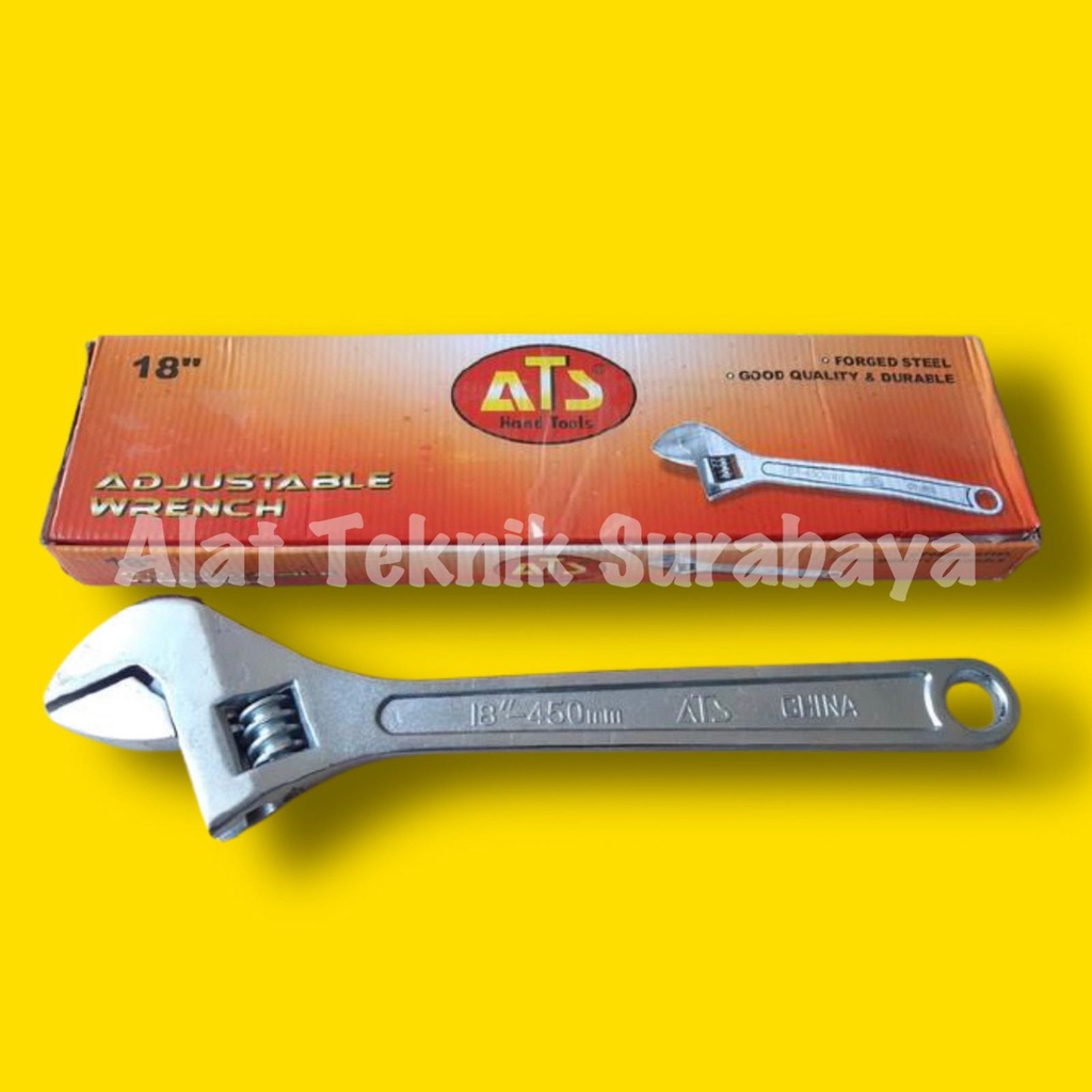 Jual KUNCI BACO ATS 6" INCH INGGRIS LEDENG BAUT BAGO ADJUSTABLE WRENCH ...