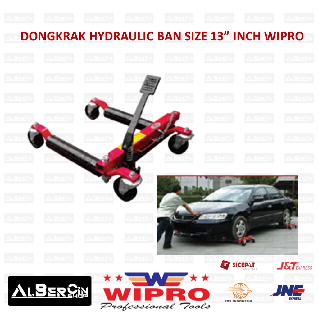 Jual Dongkrak Hydraulic Vehicle Positioning Jack Ban Mobil 13 Inch ...