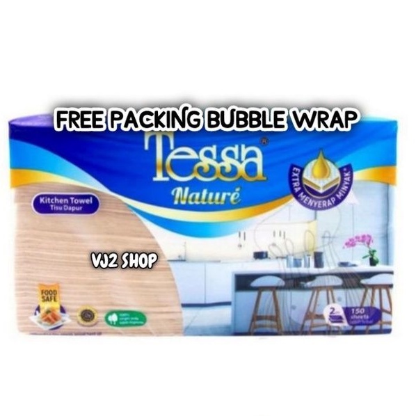 Jual Tissue Tessa Tisu Dapur Kitchen Towel 2Ply 150Sheet | Shopee Indonesia
