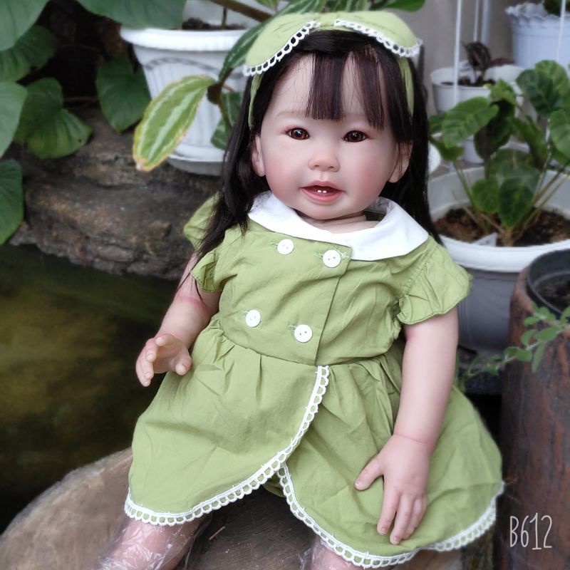 Jual Boneka Reborn Premium cewek wajah asia 60cm | Shopee Indonesia