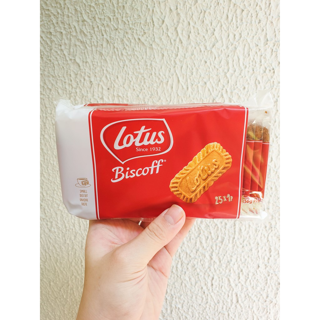 Jual Lotus Biscoff Biscuit 156 G (25 pack) / Caramelised Biscuits ...