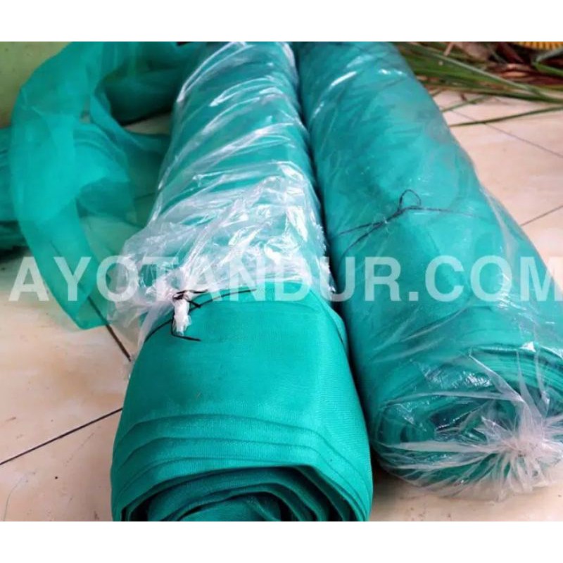 Jual Waring jaring Kasa Insert hijau BSF lubang kecil 1 mili Lebar 1 Meter | Shopee Indonesia