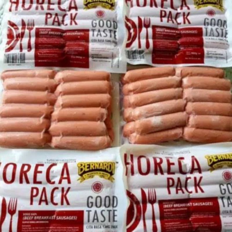 Jual SOSIS BERNARDI HORECA BREAKFAST SAUSAGE 500GR | Shopee Indonesia