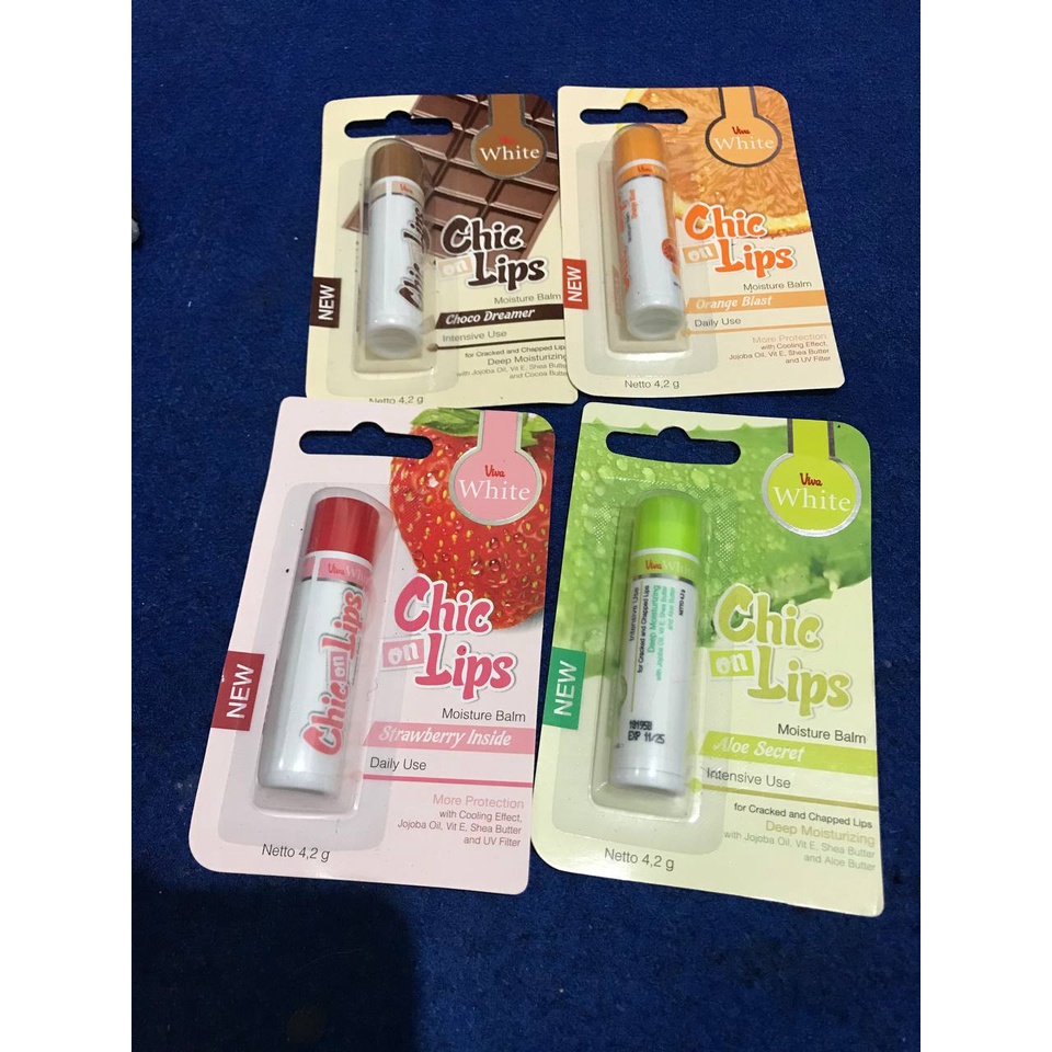 Jual VIVA Chic on LIPS Moisture Balm | Shopee Indonesia