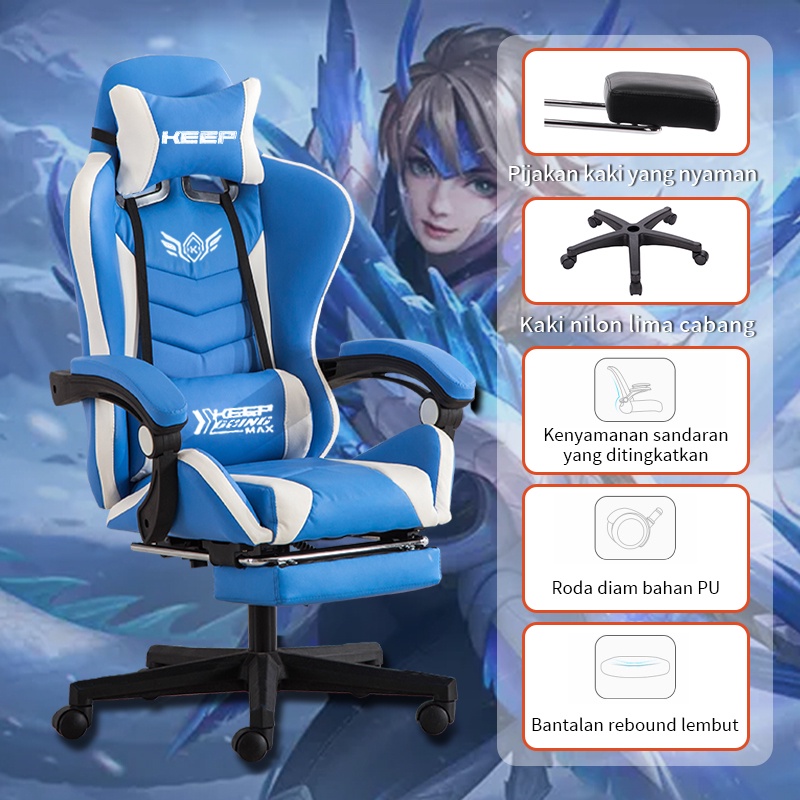 Jual Keep Going Max- Kursi Gaming/ Gaming Chair / Kursi Santai Kursi ...