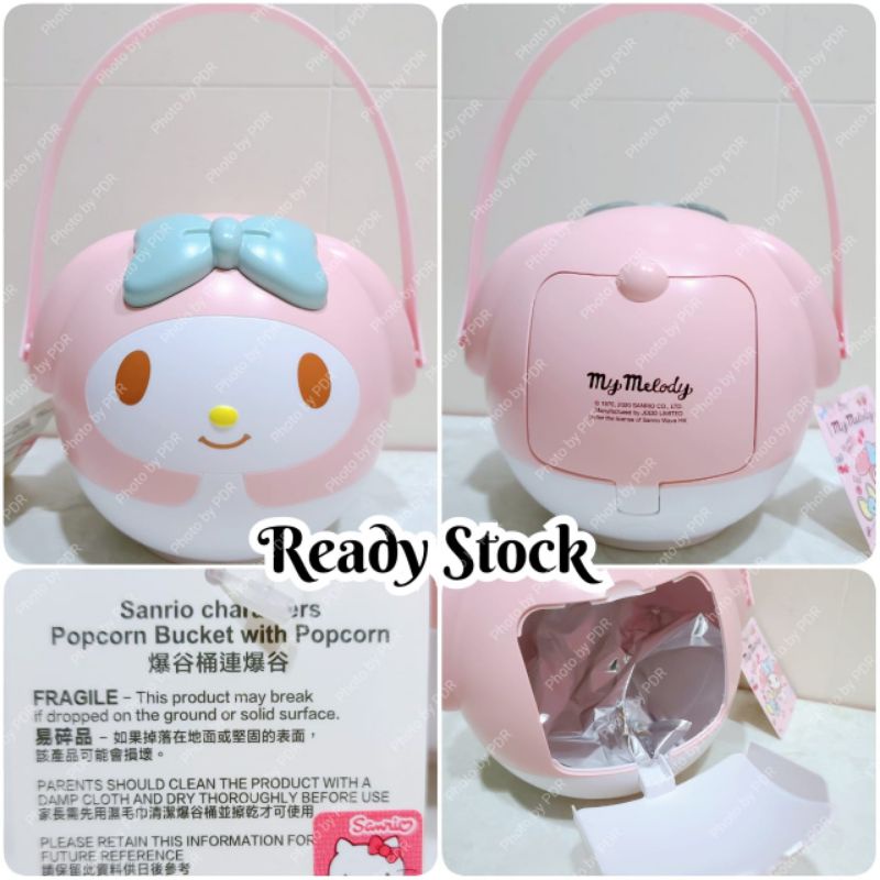Jual Popcorn Bucket + Popcorn / Tempat Container Permen Lucu Serbaguna ...