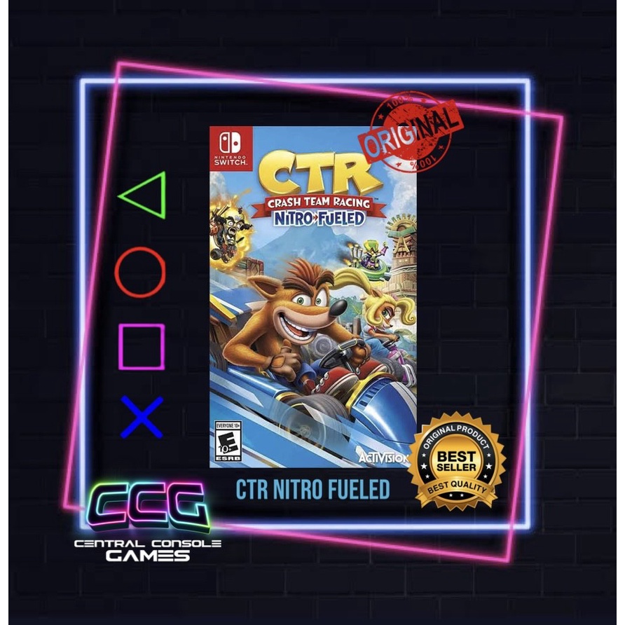 Jual CTR Crash Team Racing Game Nintendo Switch | Shopee Indonesia