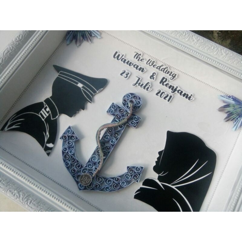 Jual kado pernikahan simbolis mahar jangkar | Shopee Indonesia