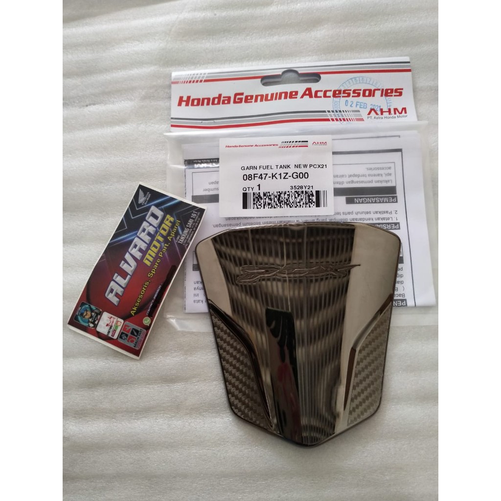 Jual AKSESORIS GARNISH HIASAN TUTUP TANGKI PCX 160 HONDA AHM TUTUP ...
