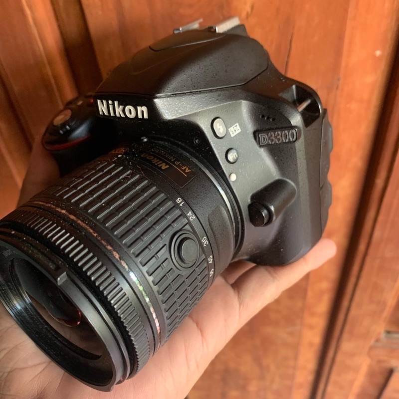 Jual Nikon d3300 kit mulus banget langsung pake bukan d3200 d3400 | Shopee Indonesia