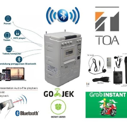 Jual TOA BLUETOOTH SPEAKER PORTABLE SOUND ZW-G10CBAS | Shopee Indonesia