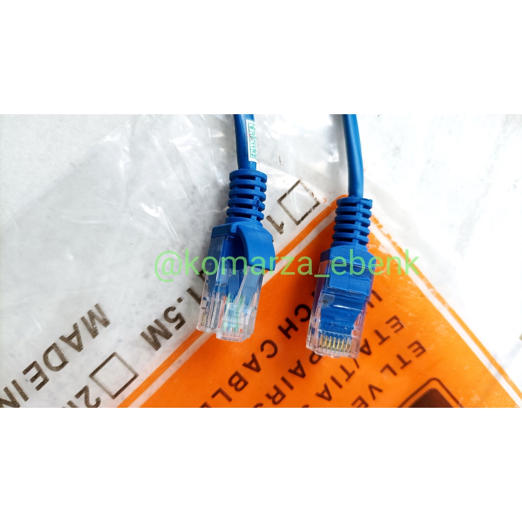 Jual Kabel LAN UTP CAT 5E CAT5E Socket RJ45 RJ 45 Jaringan Network ...