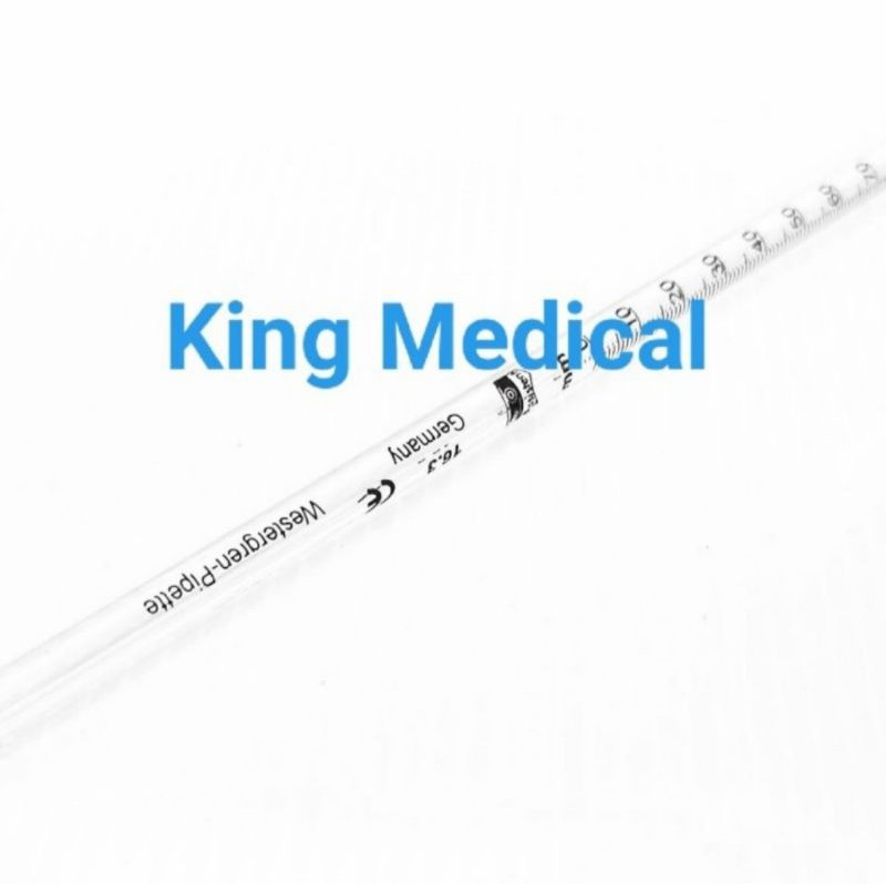 Jual Pipet Pipette Westergren Assistent Germany Original isi 10 tabung ...