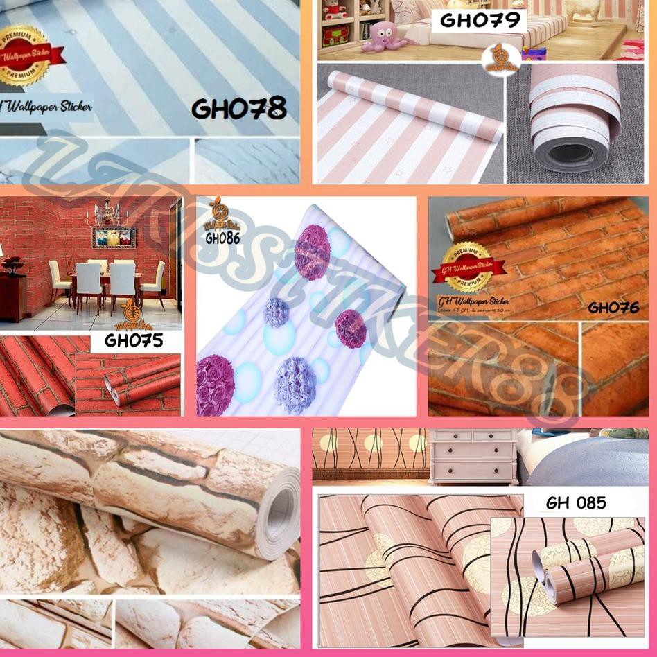 Jual Jajanan THR.. WALLPAPER Sticker Dinding TERBAIK 1 KG ISI 1 PCS / WALLSTICKER DINDING ukuran ...